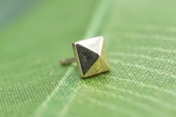 14k Solid Gold Threadless Ends – Piercology Jewelry Store